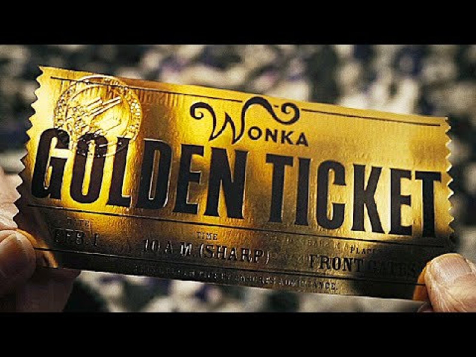 Customizable Golden Ticket to Print: Charlie and the Chocolate Factory ...