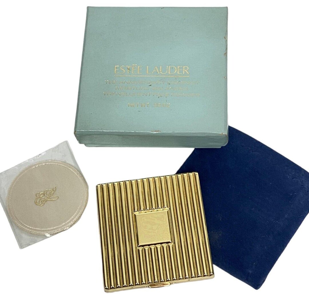 Estee Lauder the Anniversary Compact Moisture Balance Translucent Face ...
