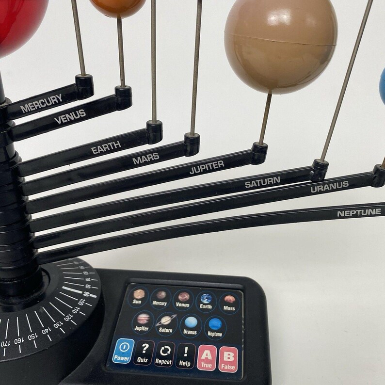 Interactive Solar System Model Toy Electronic Educational Learning Planetarium - Etsy