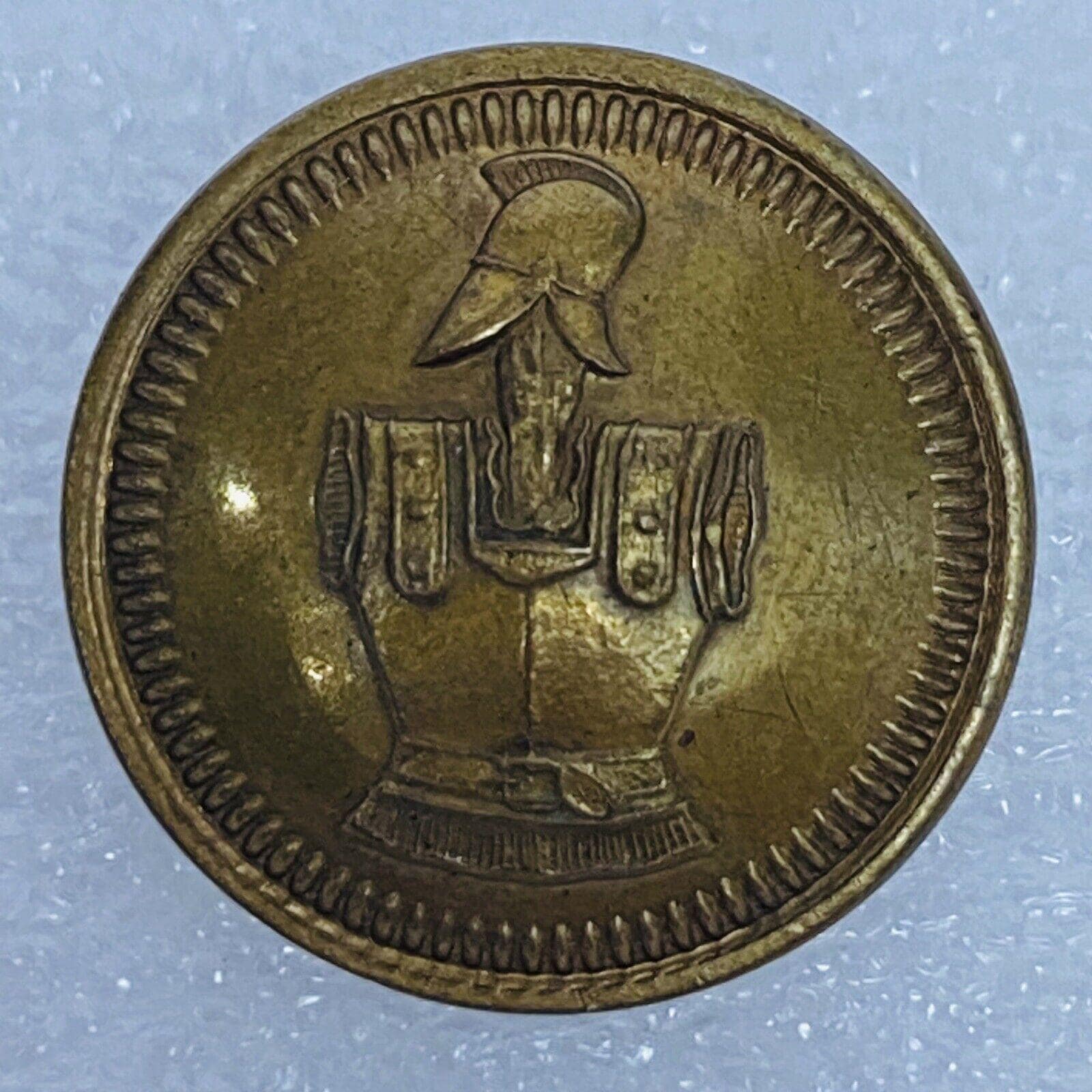 French Army Engineers Military Uniform Brass Shank Button A.M & Cie ...