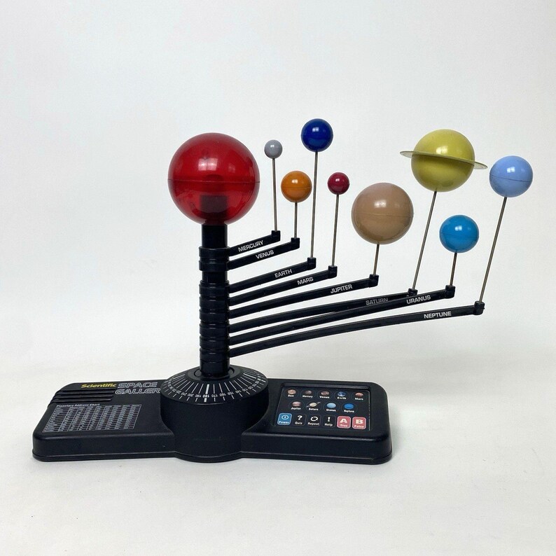 Interactive Solar System Model Toy Electronic Educational Learning Planetarium - Etsy