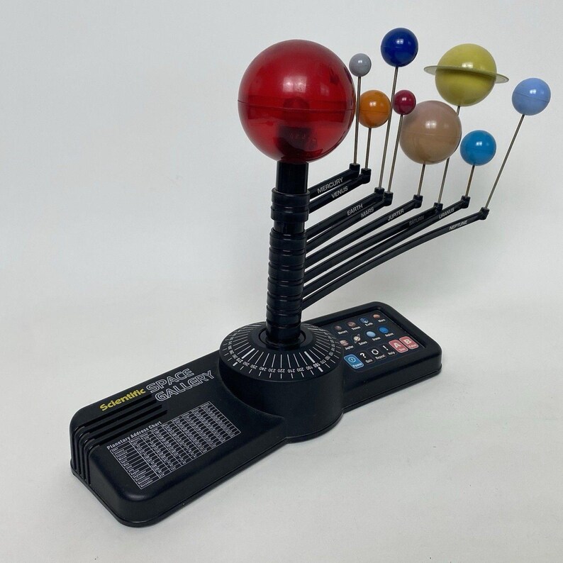 Interactive Solar System Model Toy Electronic Educational Learning Planetarium - Etsy