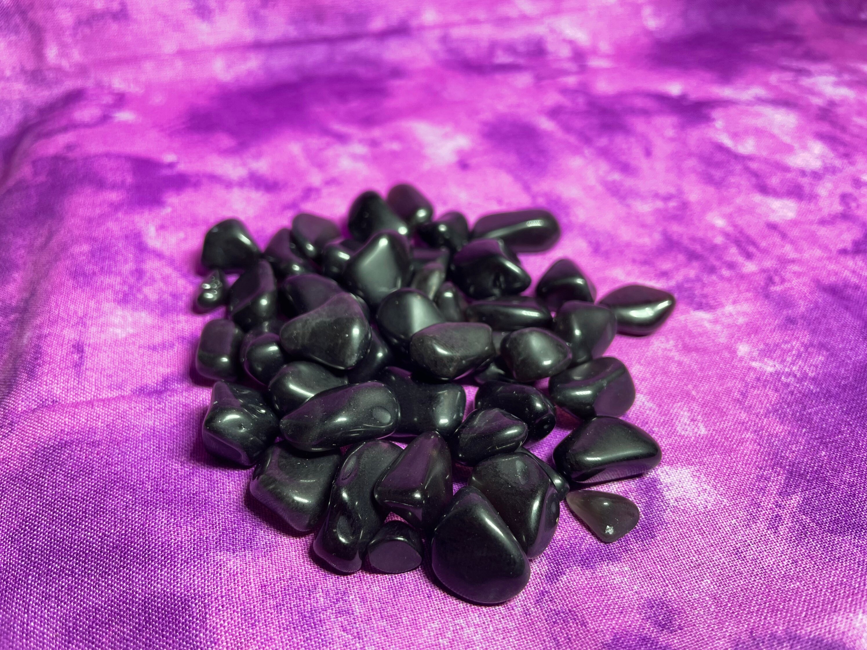 Tumbled Obsidian - Etsy
