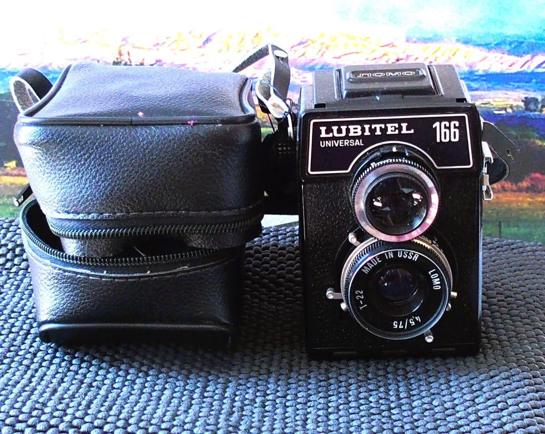 LOMO Type LUBITEL 166 Universal 120mm TLR Film Camera - Nice Shape! - Etsy