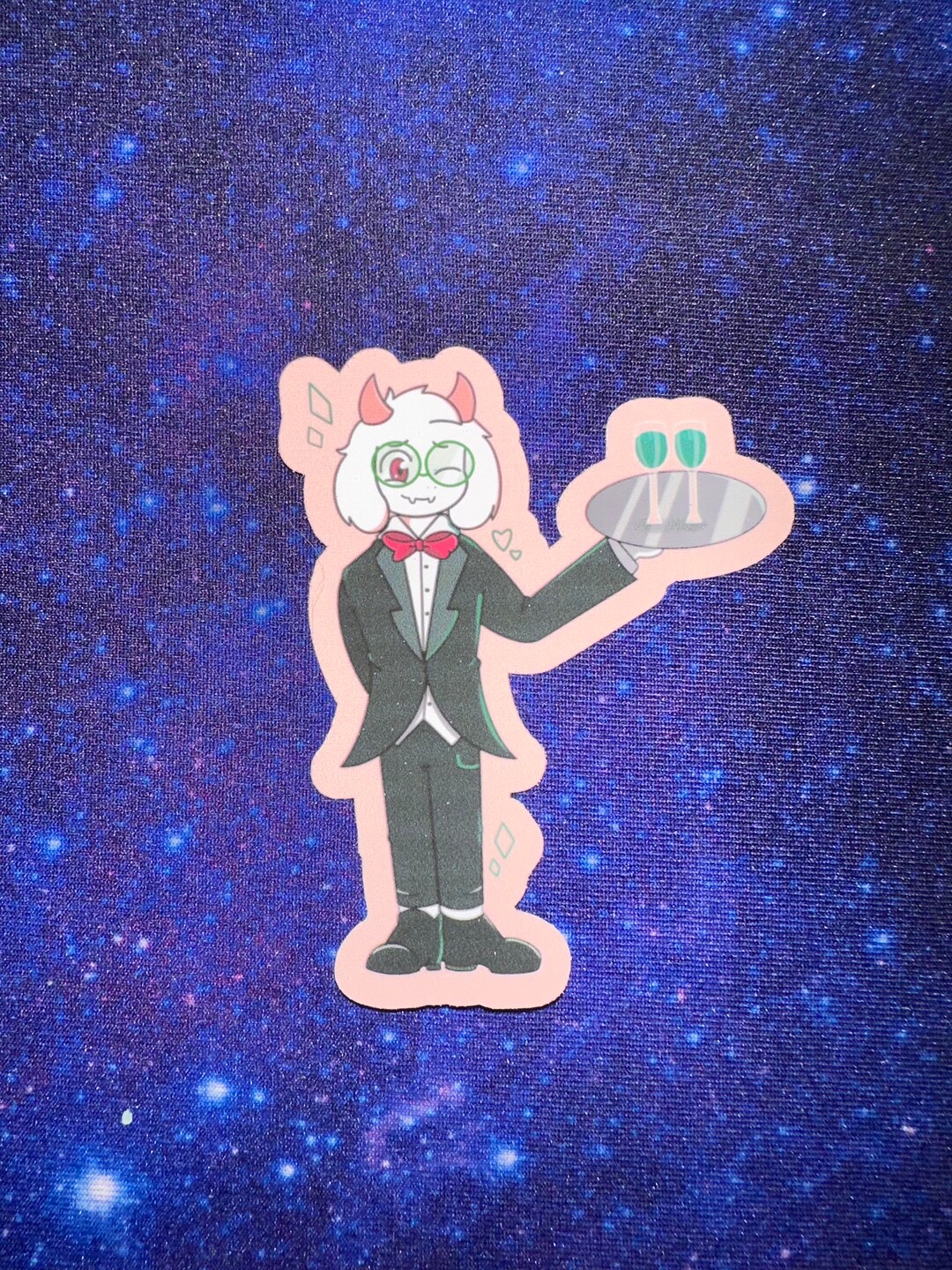 Deltarune Butler Ralsei Inspired Sticker - Etsy