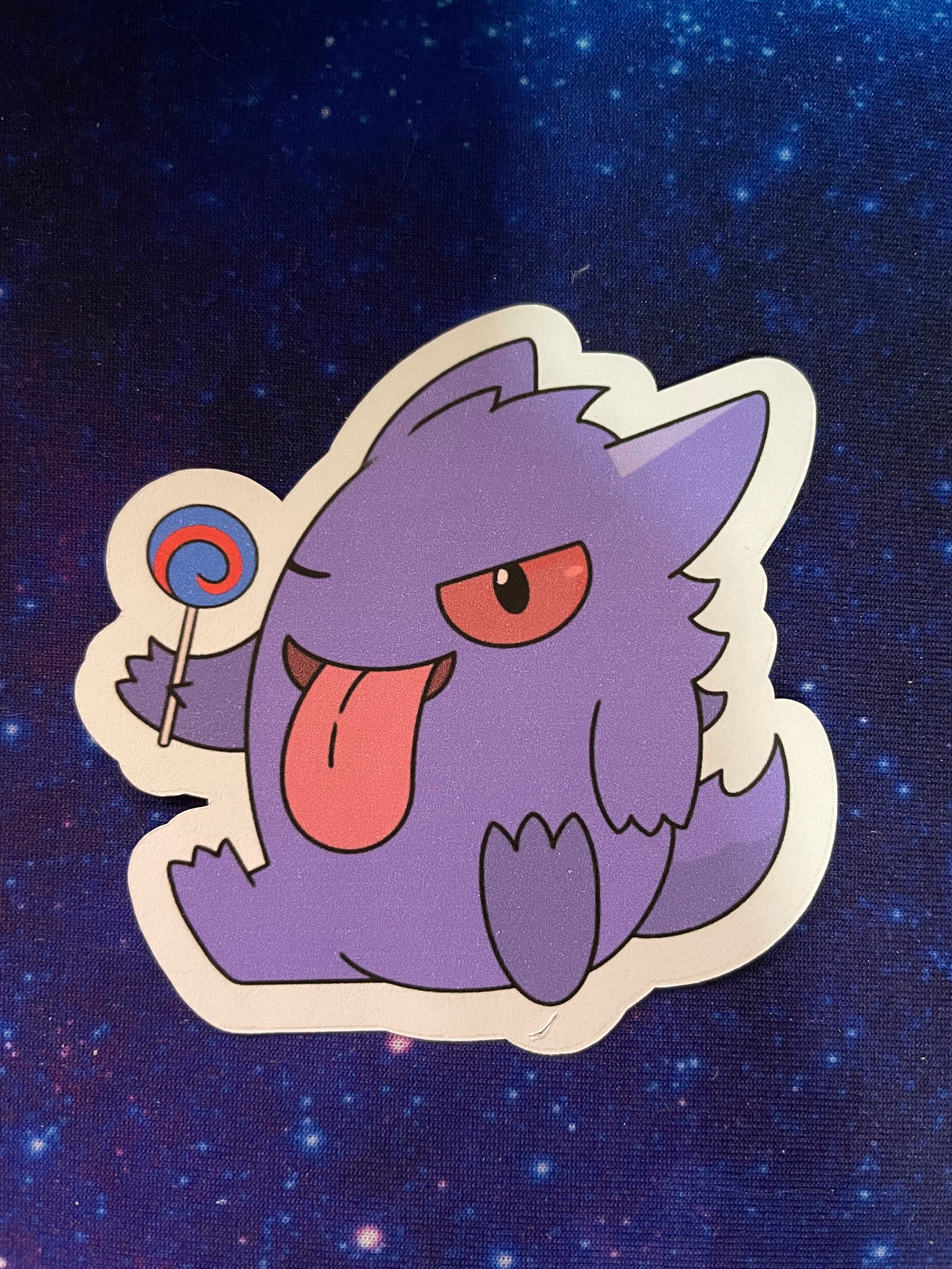 Gengar Sticker on Matte White Paper - Etsy