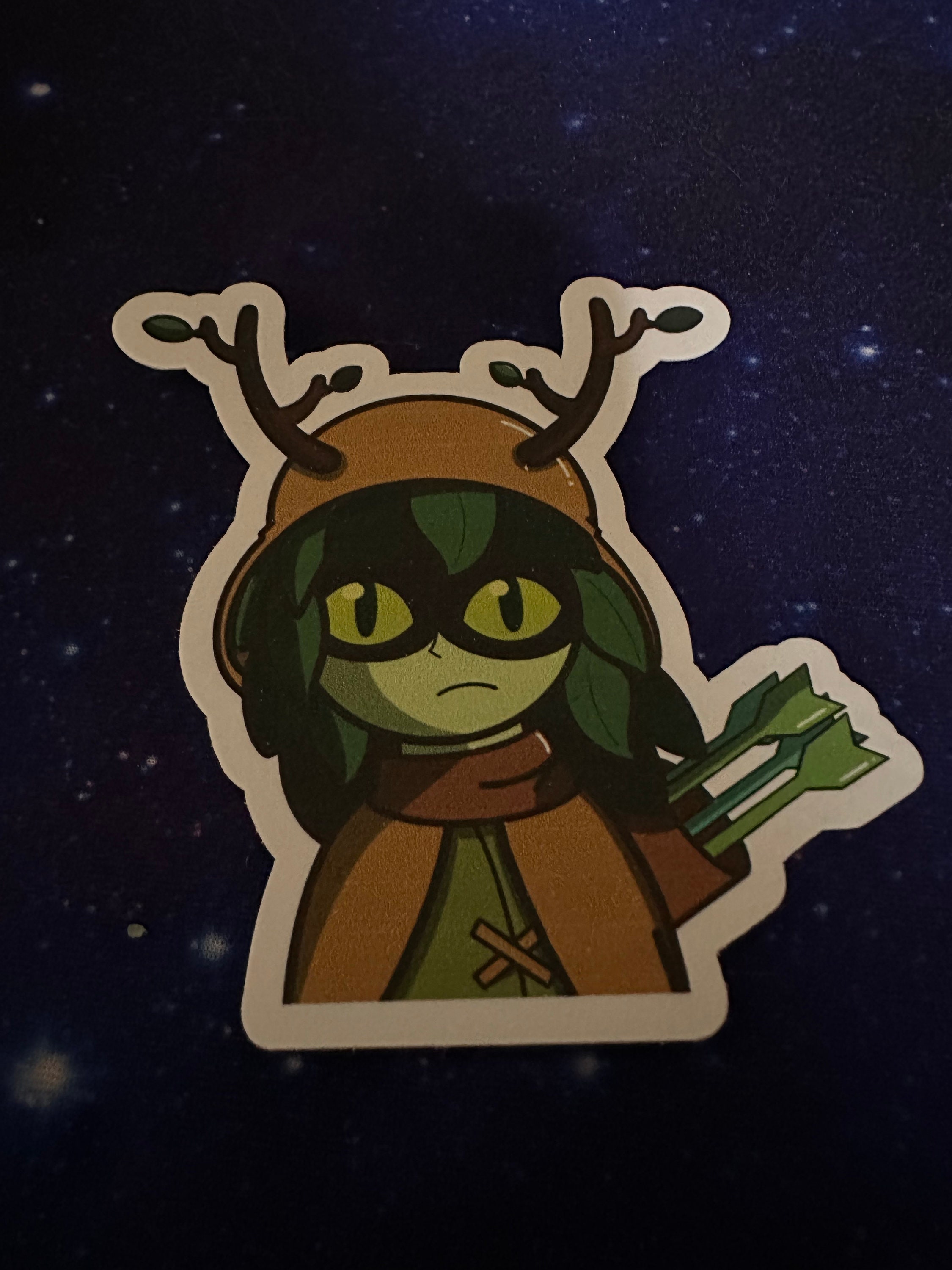 Huntress Wizard Sticker - Etsy