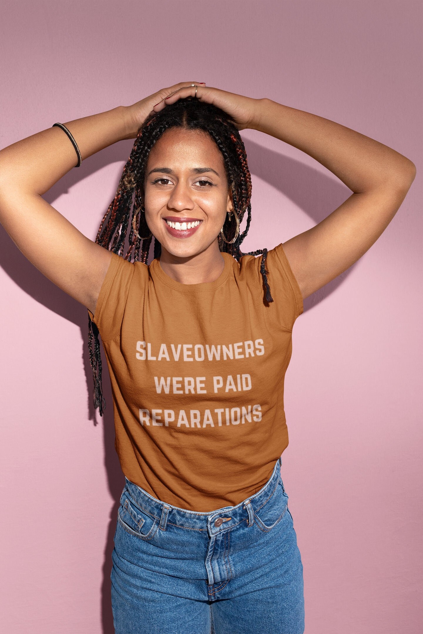 Slaveowners Were Paid Reparations T-shirt Trendy Graphic Tees ...