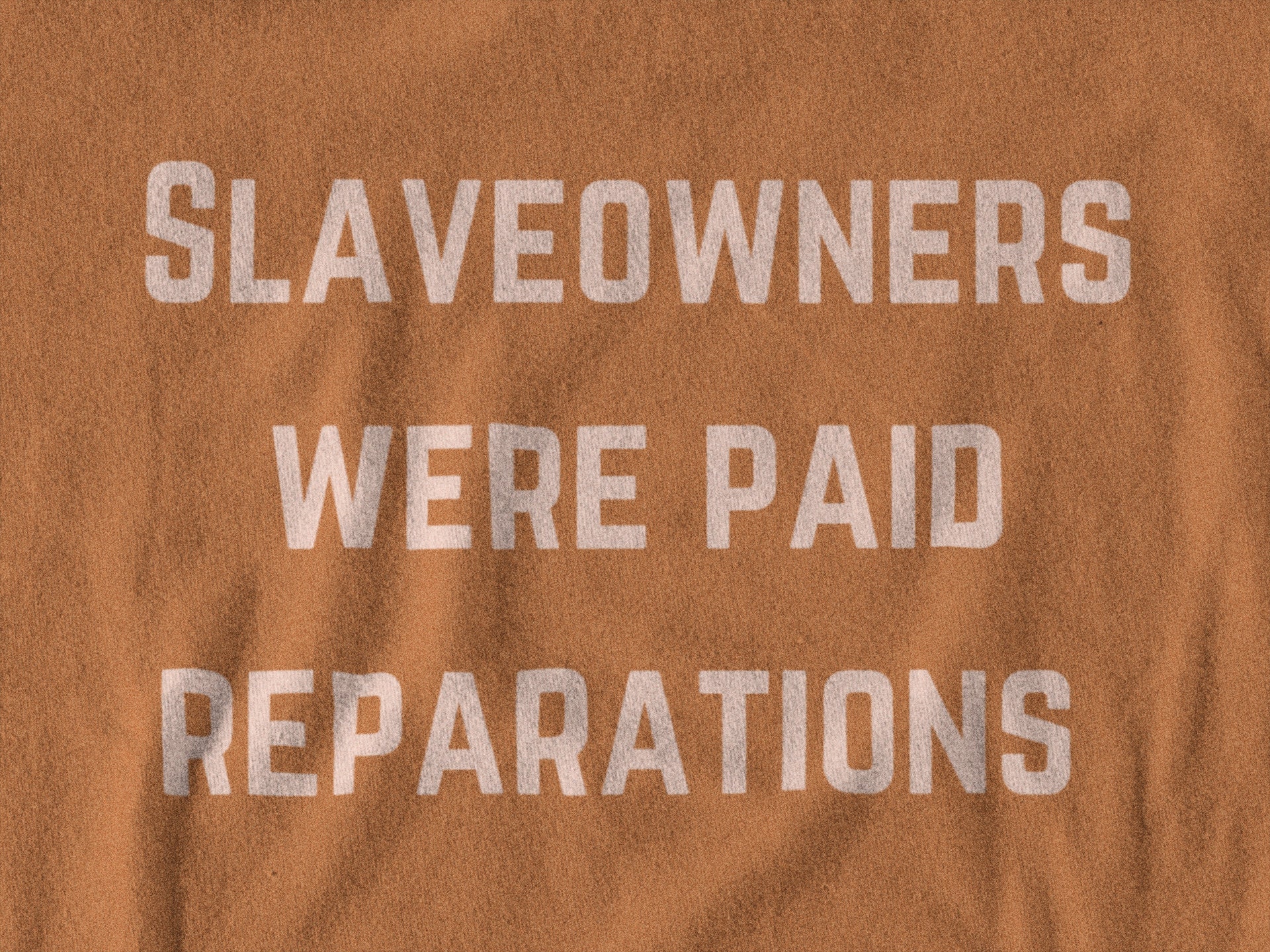 Slaveowners Were Paid Reparations T-shirt Trendy Graphic Tees ...