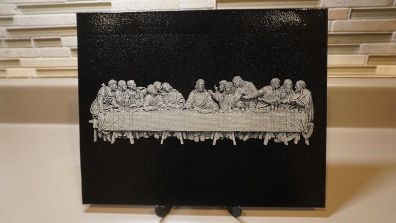 Laser Engraved Painting / the Last Supper / Multiple Sizes - Etsy Canada