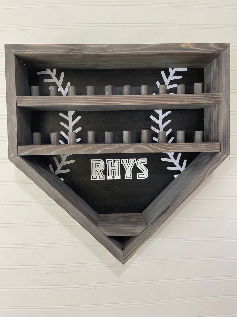 Customized Baseball/softball Home Plate Ring Display - Etsy