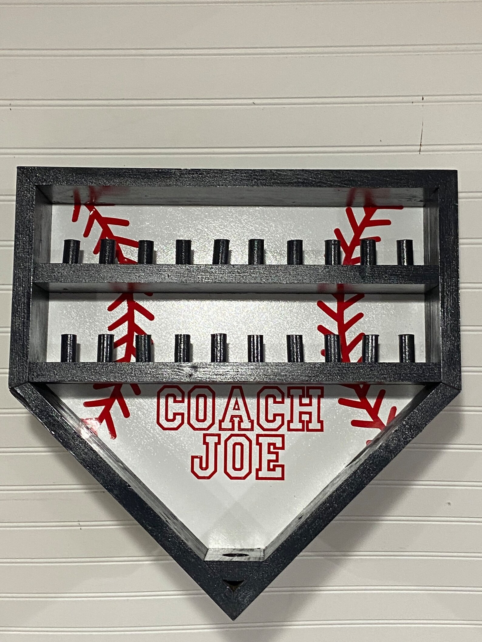 Customized Baseball/softball Home Plate Ring Display - Etsy