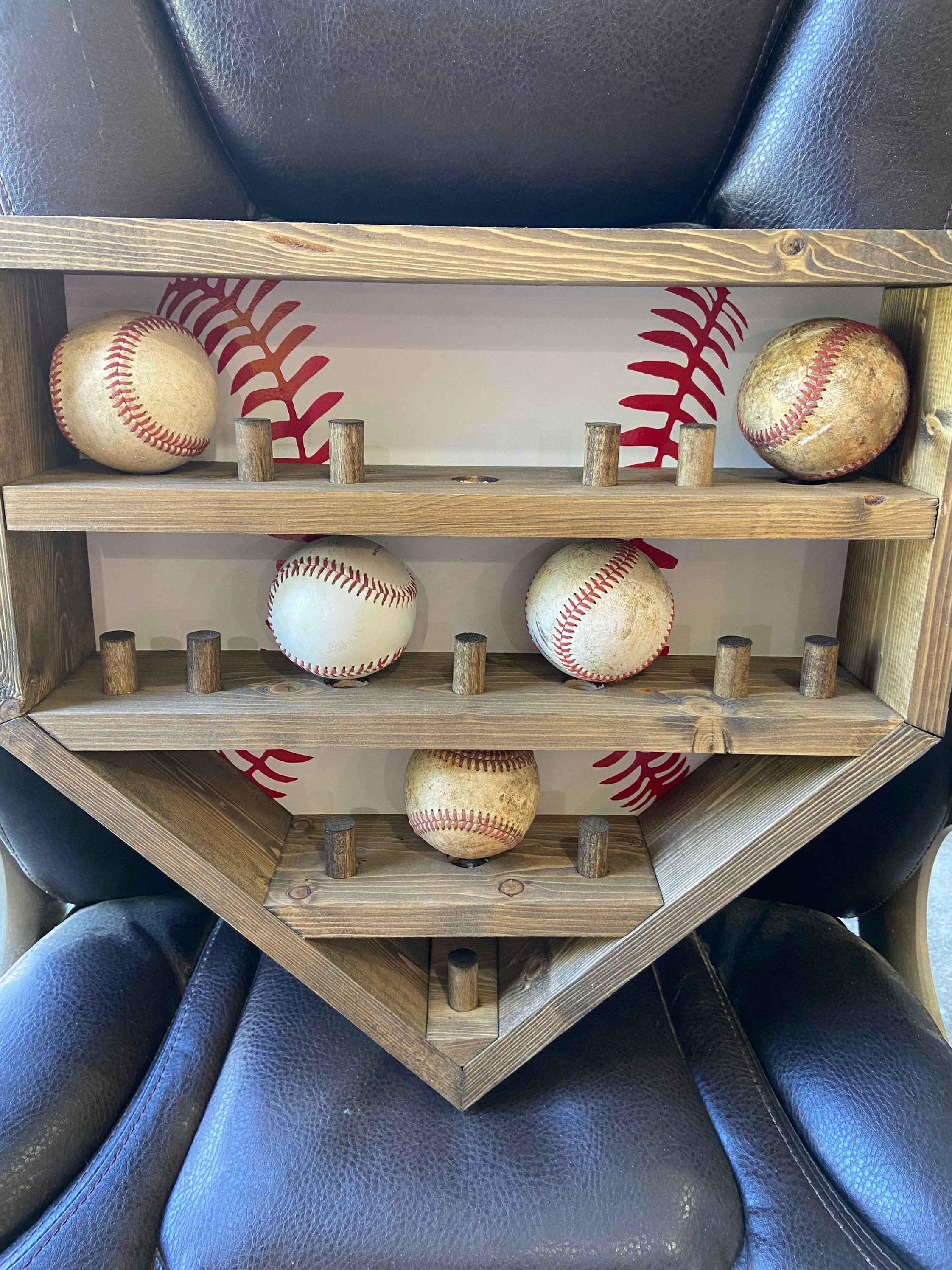 Customized Baseball/softball Home Plate Ring Display - Etsy