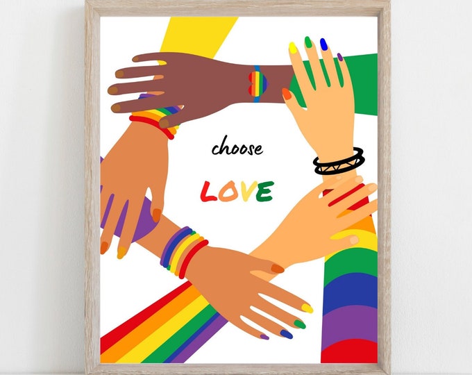 Watercolour Rainbow Alphabet Poster, Handwriting Chart Print, Rainbow ...