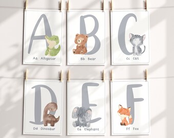 Animal Flash Cards - Etsy