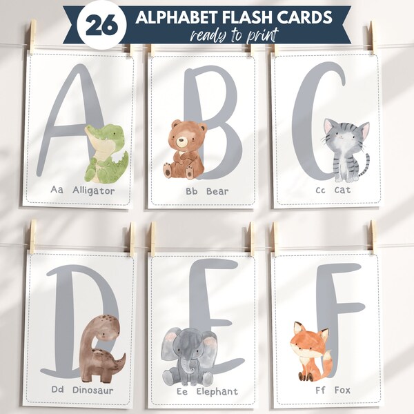 Abc Cards - Etsy