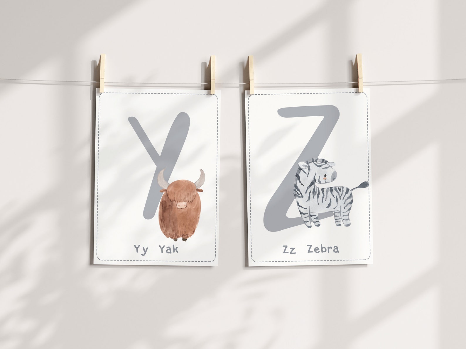 Animal ABC Cards Printable Homeschool Printables Preschool - Etsy