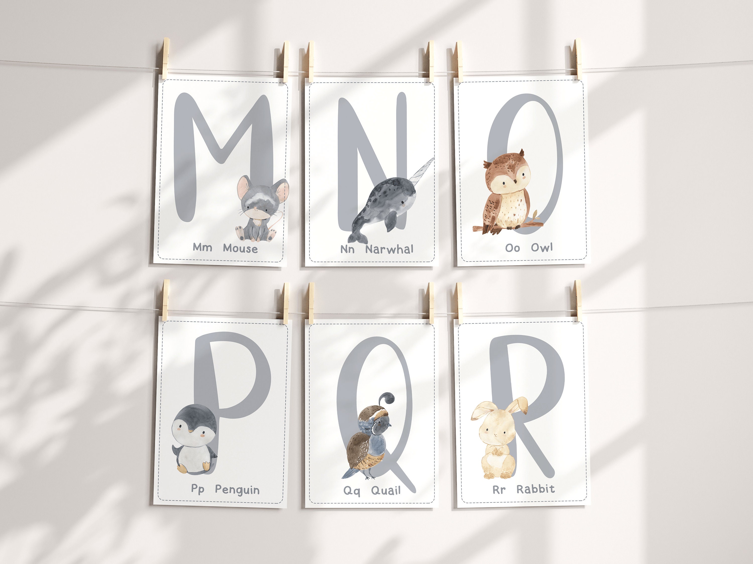 Animal ABC Cards Printable Homeschool Printables Preschool - Etsy Canada