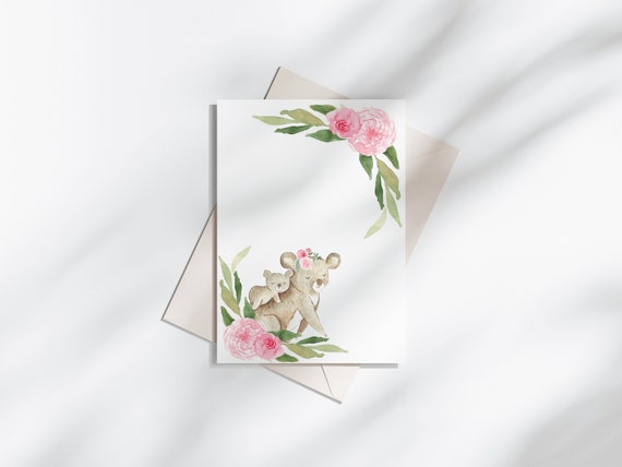 Printable Mother and Baby Koala DIGITAL DOWNLOAD Newborn - Etsy