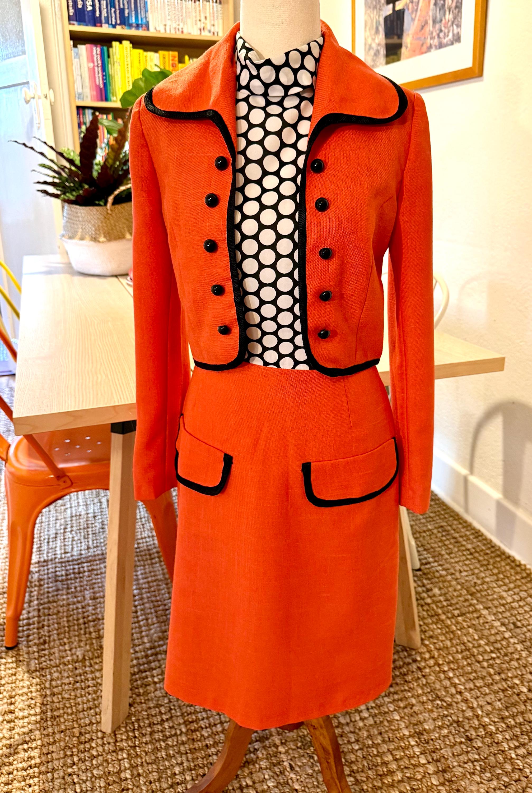 1960s Vintage Jacket & Dress Set - Etsy