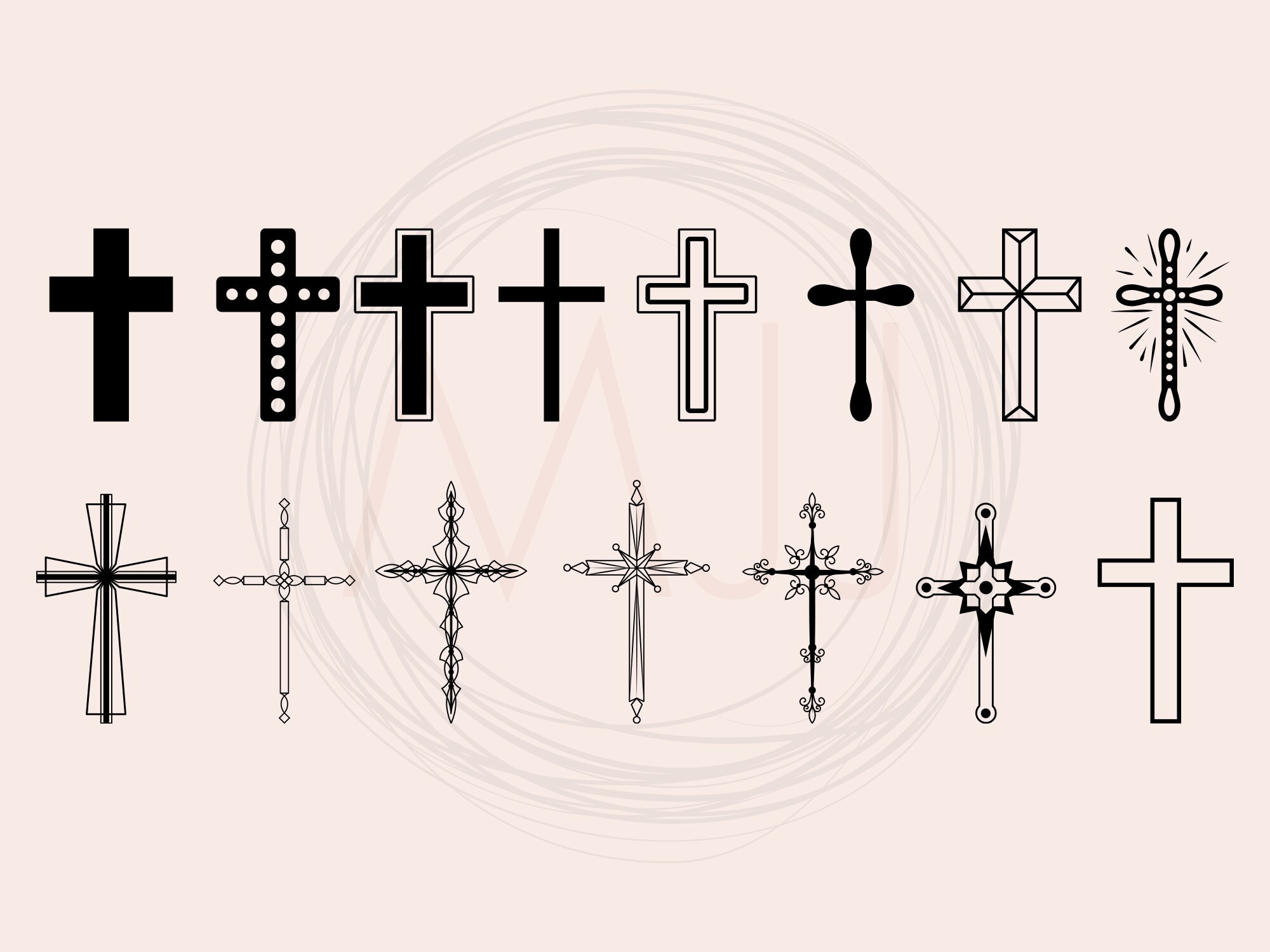 Cross Svg Bundle Christian Svg Bundle Jesus Cross Svg - Etsy