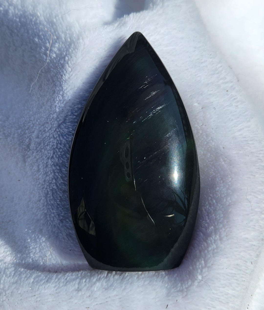 Rainbow Obsidian Flame - Etsy