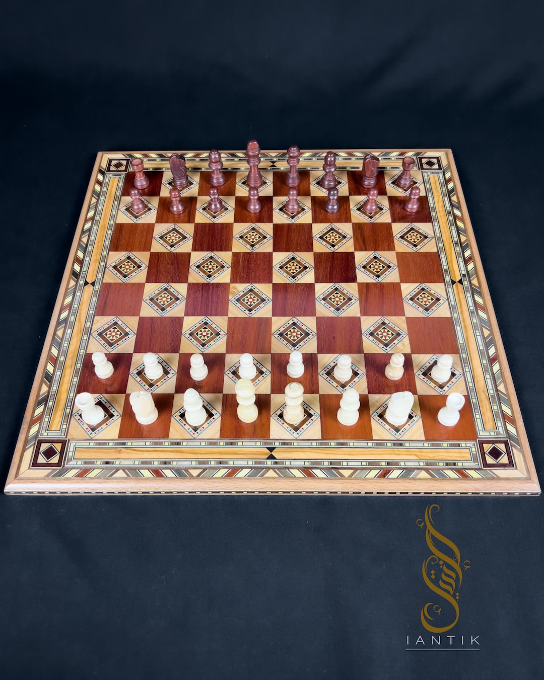 Handmade Chess Board/chess Board Size 40 X 40 Cm,chess Set - Beautiful ...