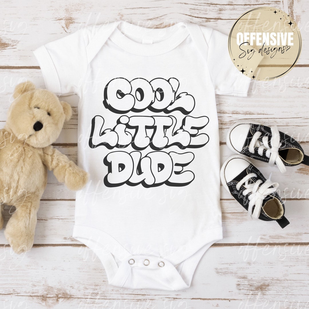 Cool Little Dude Svg - Cool Dude Svg - Baby Boy Svg - Boys Svg - Kids ...