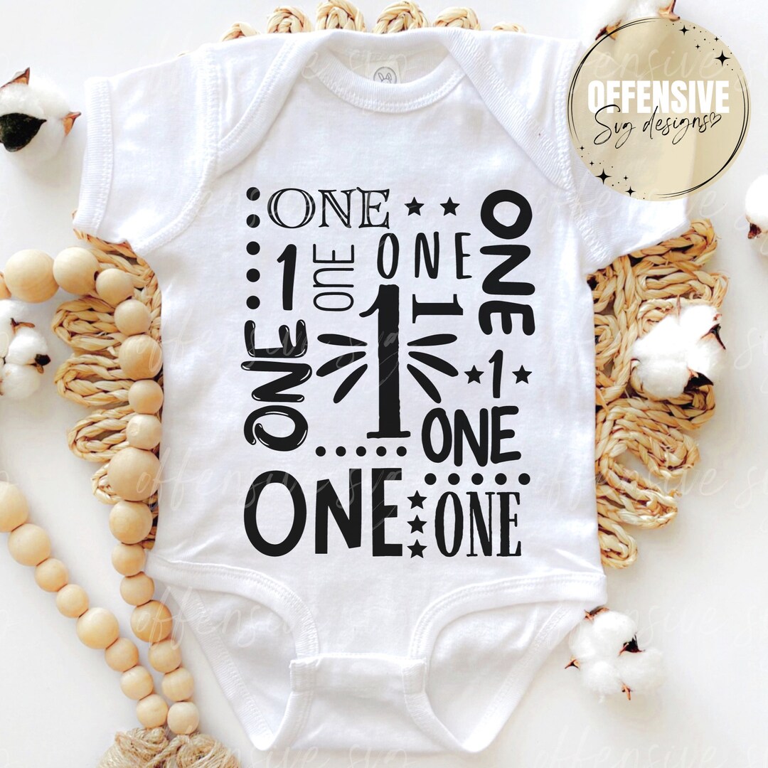 Primer cumpleaños svg 1er cumpleaños svg número uno svg 1 - Etsy México