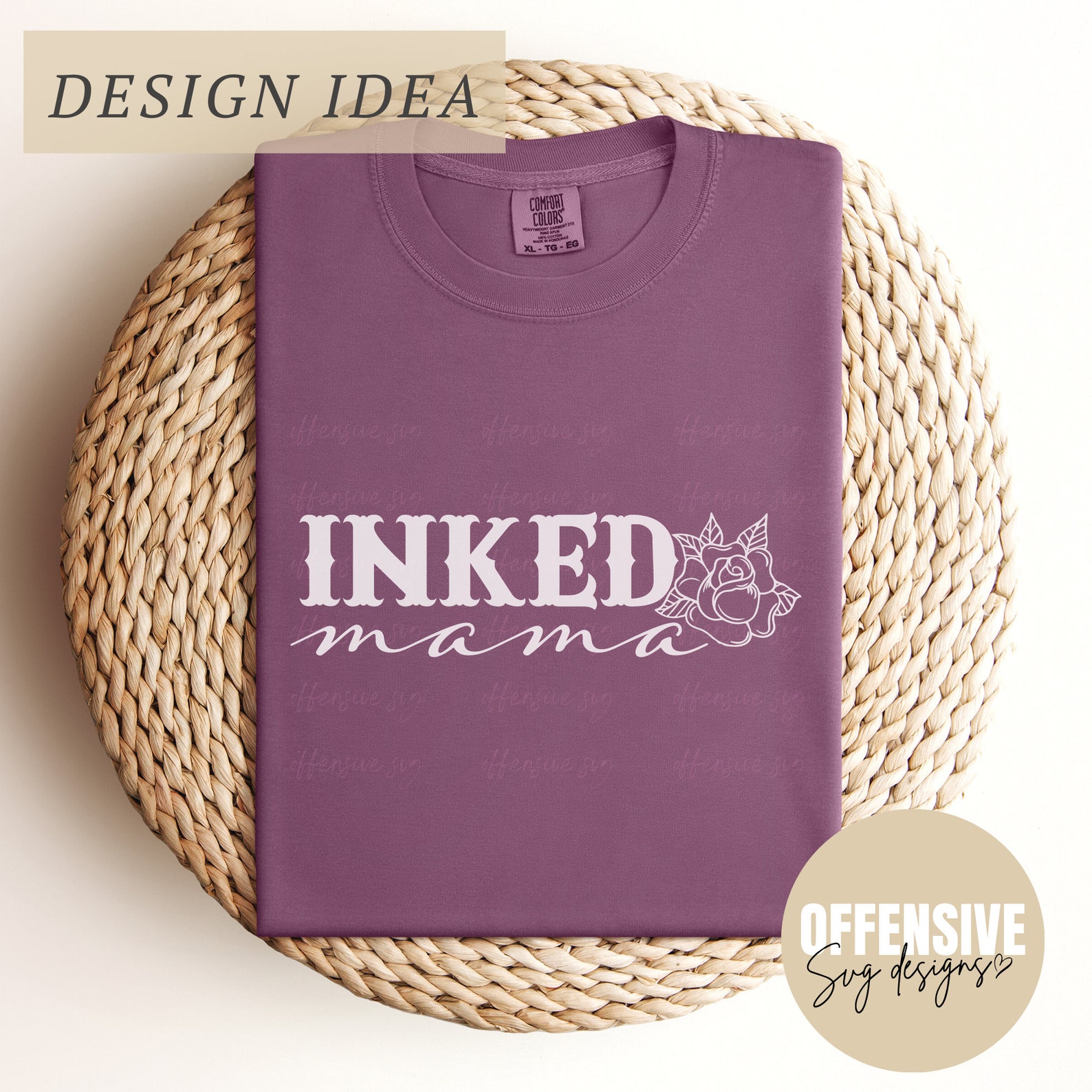 Inked Mama SVG – Tattooed Mom Design, Mothers Day (digital Download) - Etsy