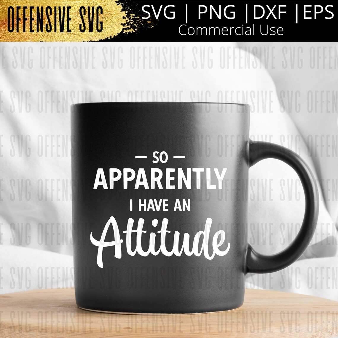 So Apparently I Have an Attitude Svg Sarcastic Svg Sassy - Etsy