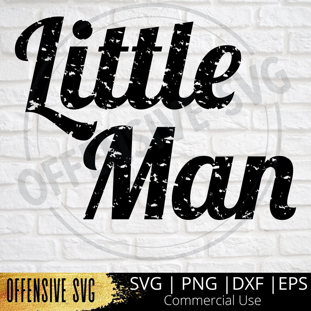 Little Man Svg Grunge Svg Back to School Svg Boys Svg - Etsy
