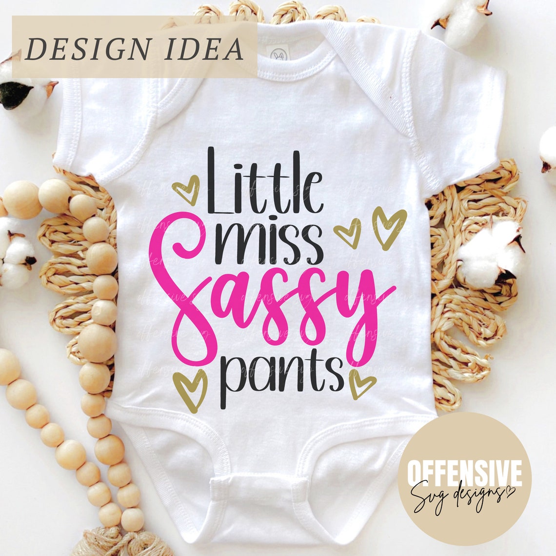 Little Miss Sassy Pants SVG, Girls Toddler Design (digital Download) - Etsy
