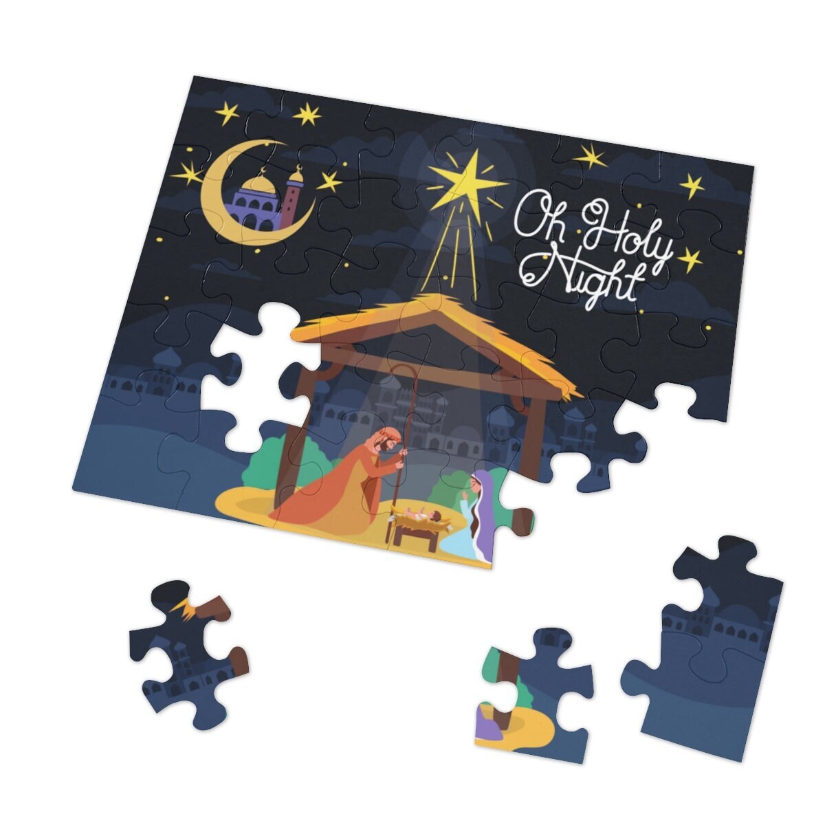 Nativity Set Kids, Childrens Nativity Set, Nativity Scene Puzzle Play ...