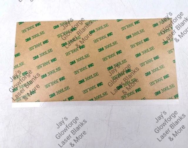 3M 300LSE Adhesive Sheets (23 Qty), 3M Sheets, Double Side Tape, Laser ...