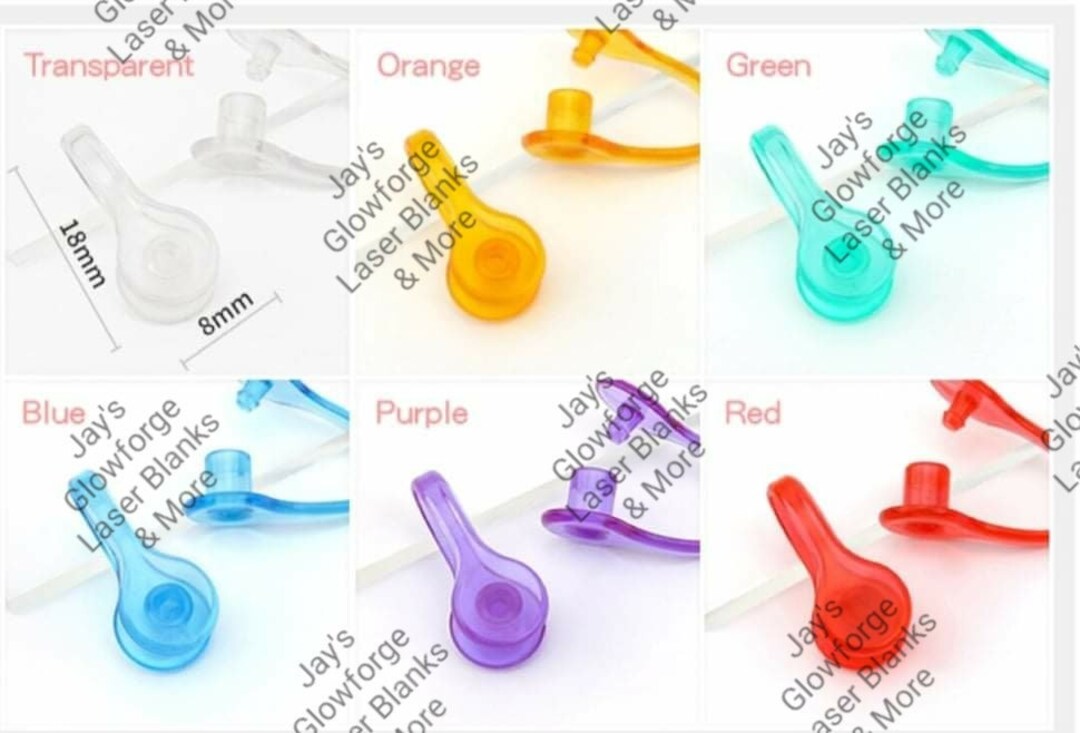 Plastic Keyring Connectors (1/8"), Keychain Snaps, Keychain Connectors ...