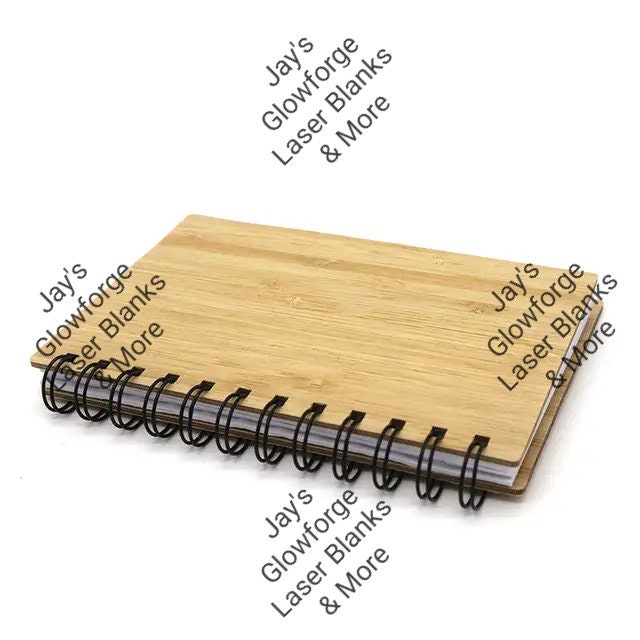 Notebook With Pen (5 Qty) | Glowforge | Mira | Thunder | Laser Blanks ...