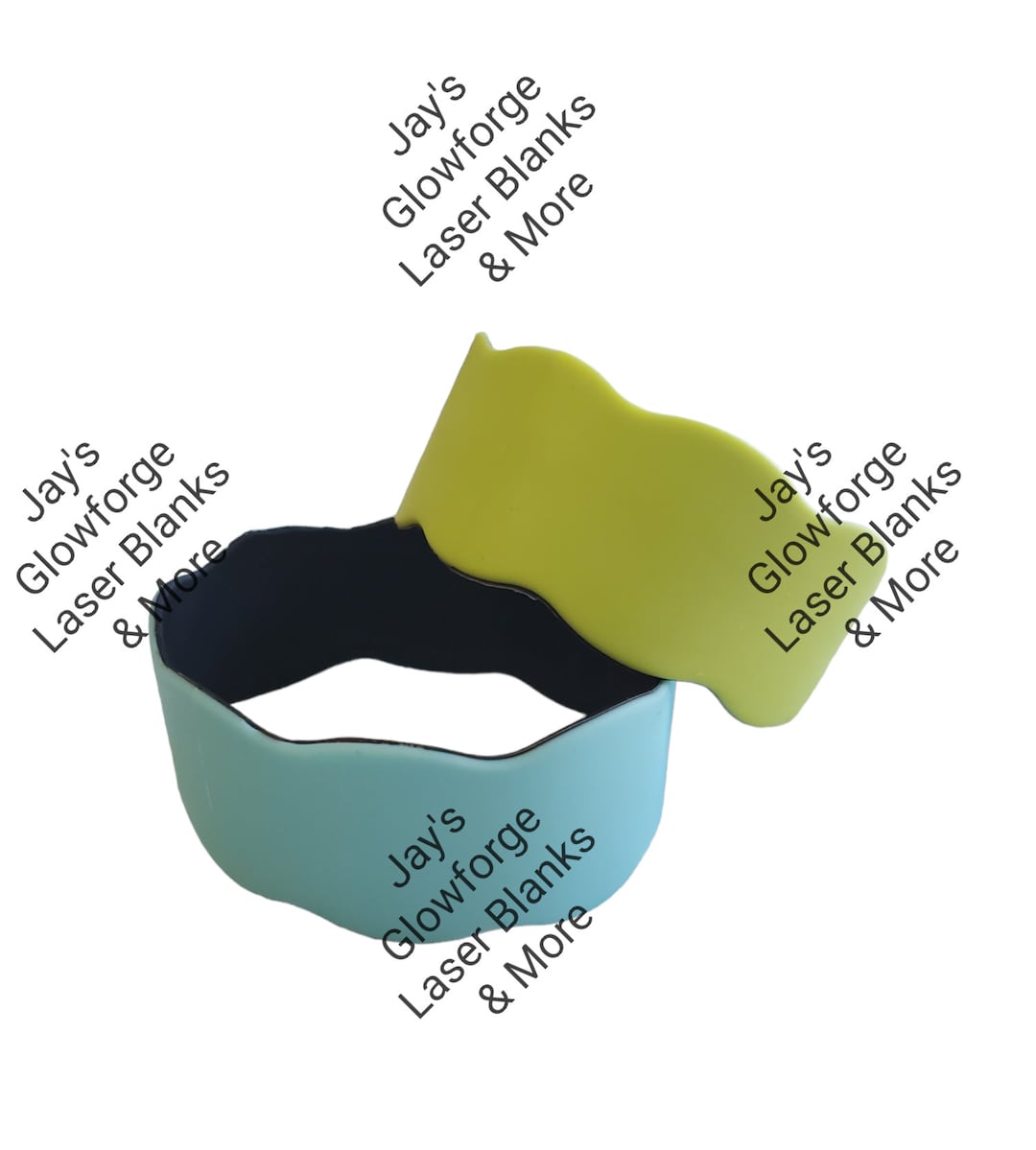 Dual Layer Silicone Cup Bands 36 Qty Glowforge Mira Thunder Laser ...