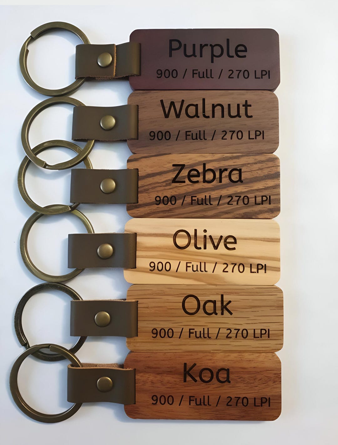 Wood Keychains, Keys, Gift for Men, Gift Him, Keychain Supplies ...