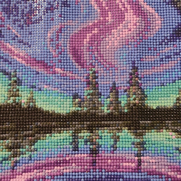 Completed Diamond Art - Etsy