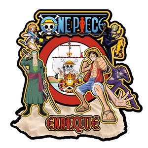 Birthday Anime One Piece Luffy Cake Topper - Etsy