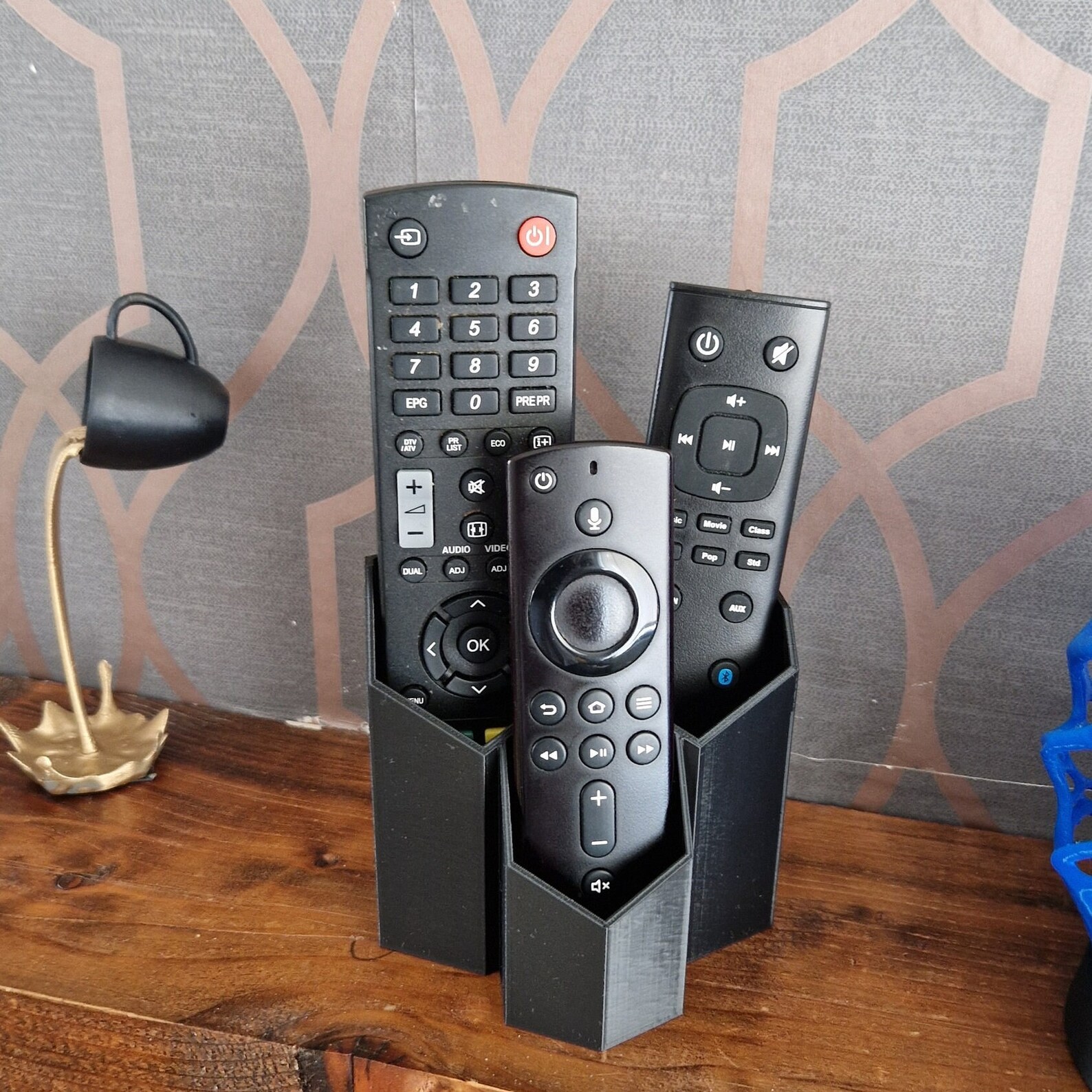 Stylish Remote Control Holder 3D Printed - Etsy