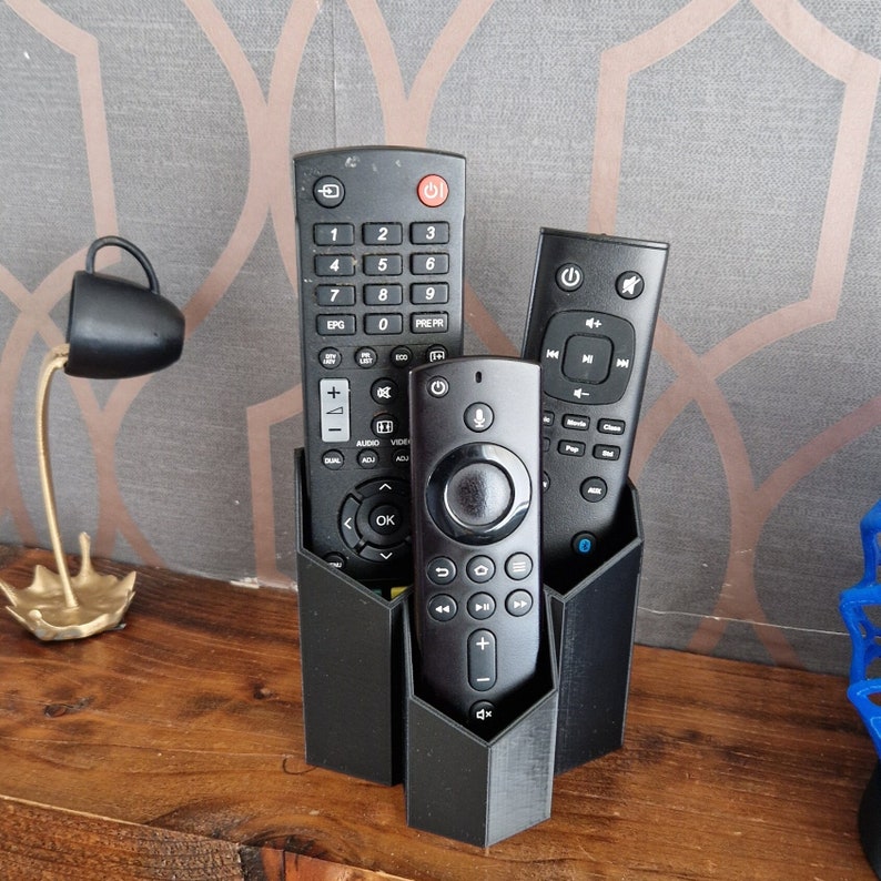Stylish Remote Control Holder - 3D Printed - Etsy UK