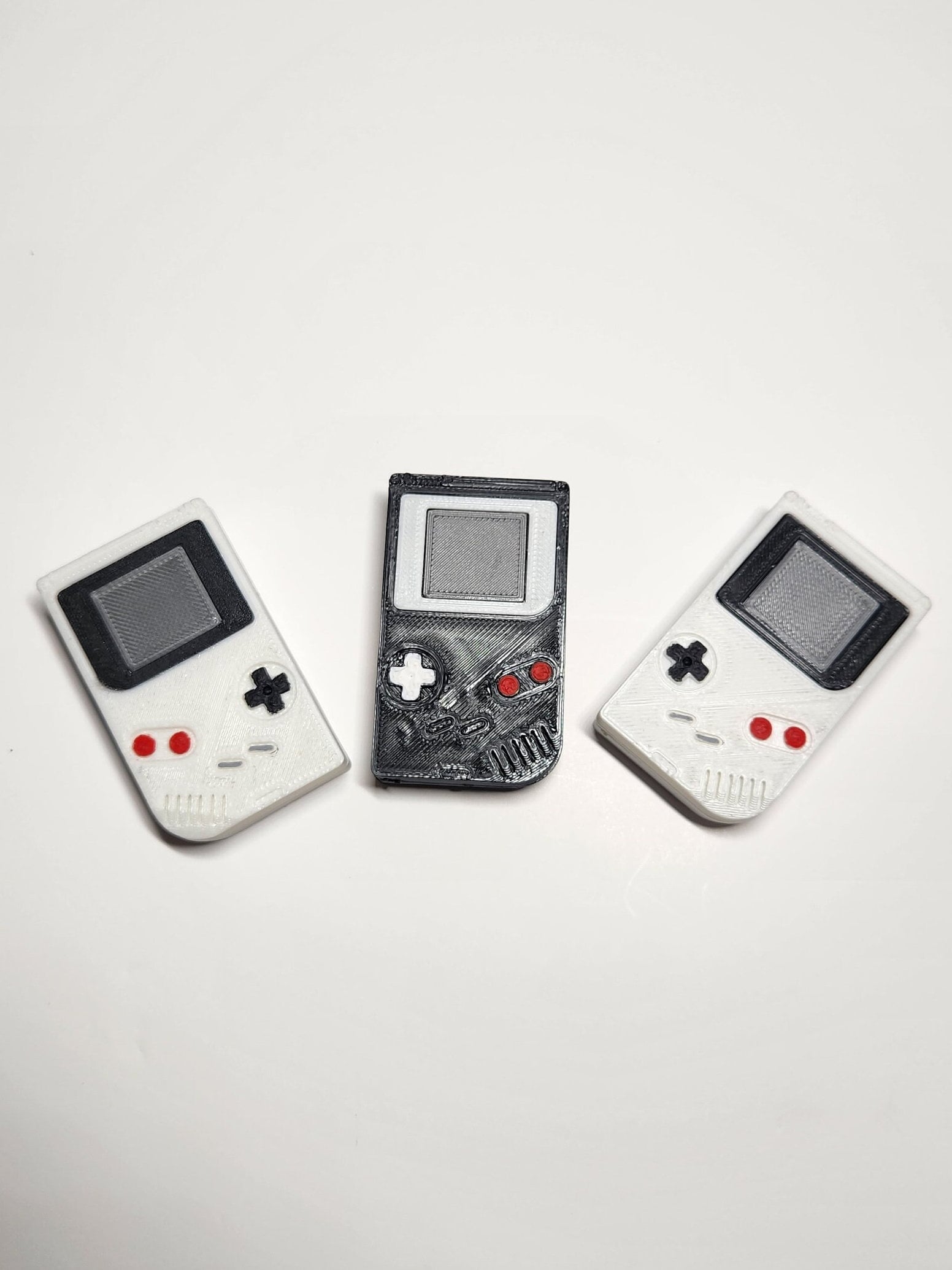 White Gameboy Fidget Slider, Haptic Slider, Fidget Clicker, Stress ...