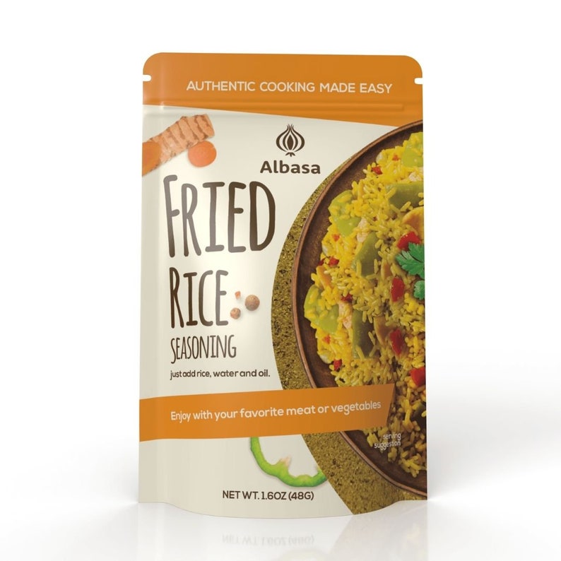 Fried Rice Seasoning, 5oz. Complete Seasoning. Just Add Rice, Water and ...