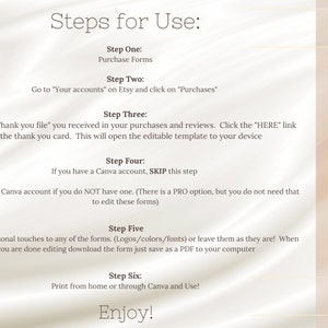 Feedback Form Template Digital Download for Small Businesses Digital ...