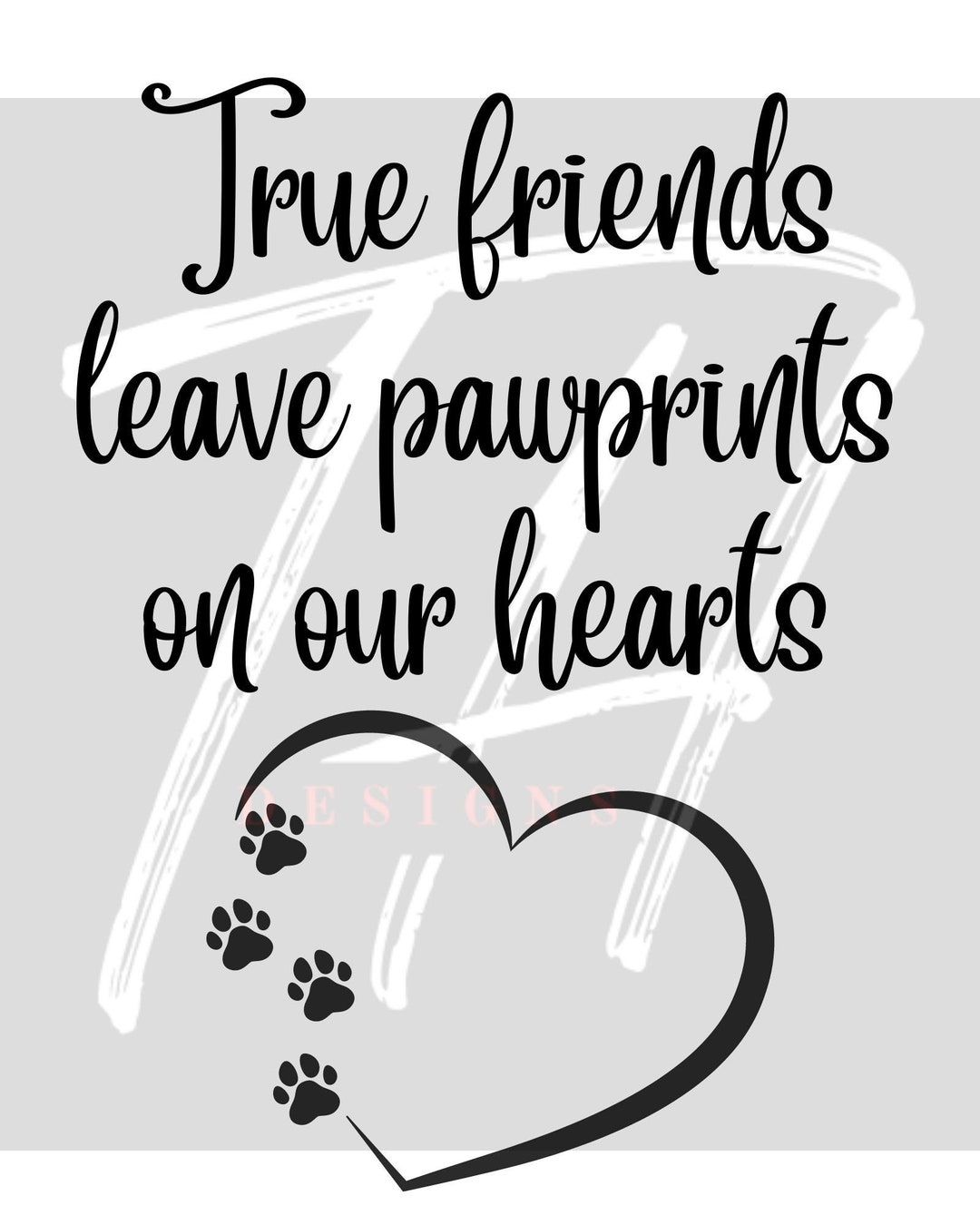 Pet Loss Printable - Etsy