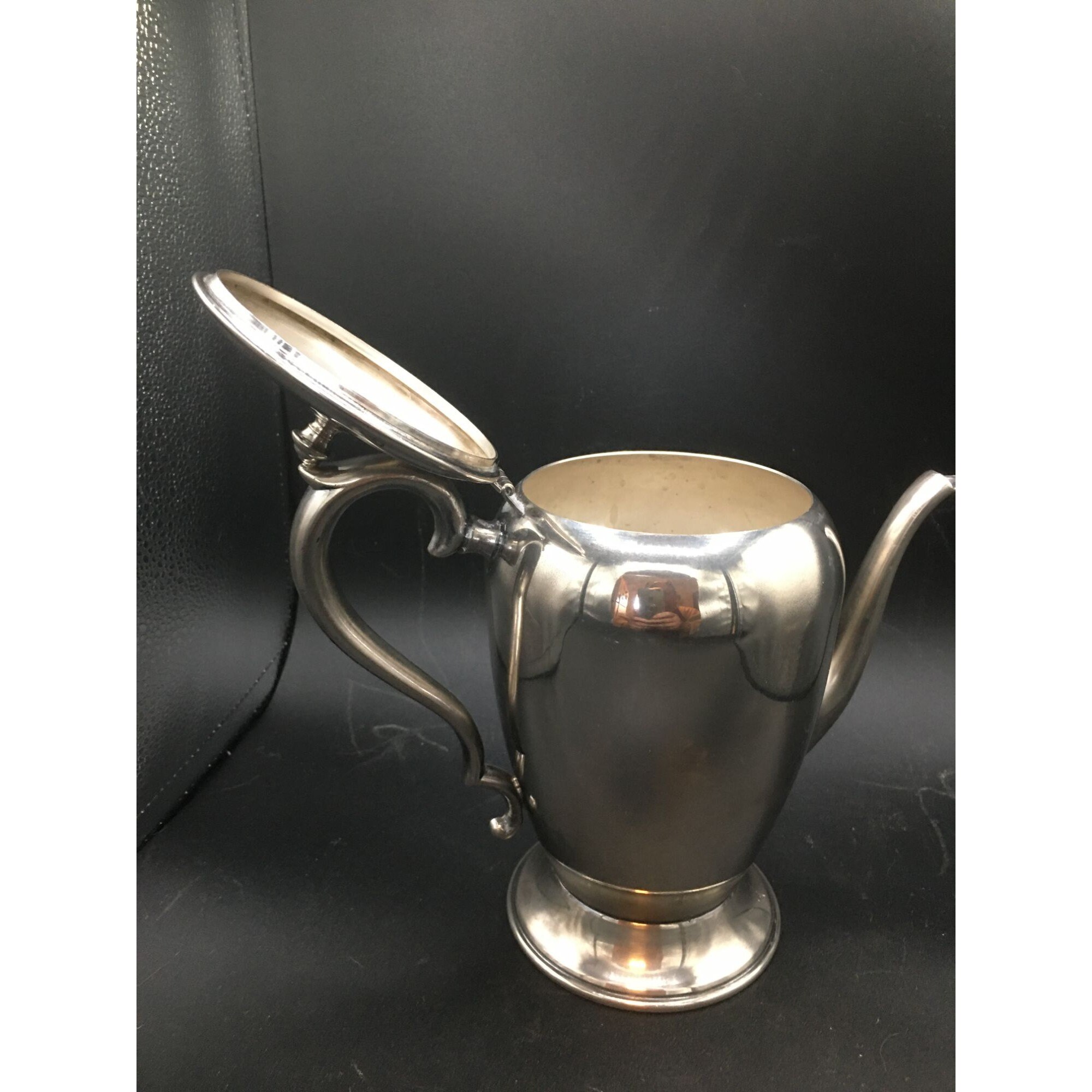 Keystone SILVER Coffee Pot Server Silverplate Over Copper KEYSTONEWARE ...