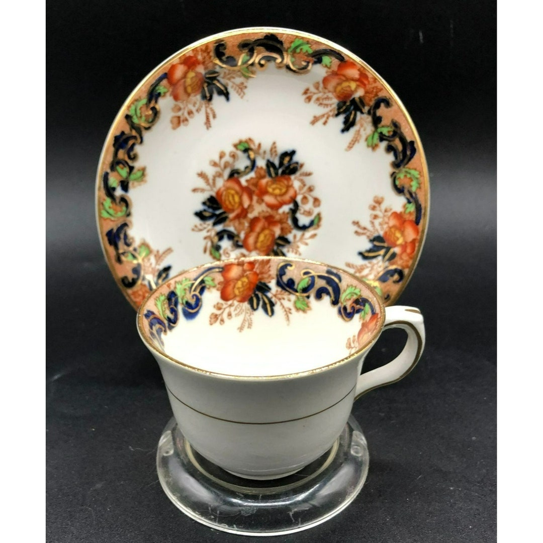 5 Sets of John Maddock & Sons Ltd. "majestic" Demi Cups and Saucers ...