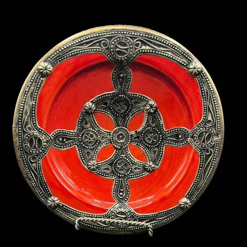 Moroccan Plates - Etsy